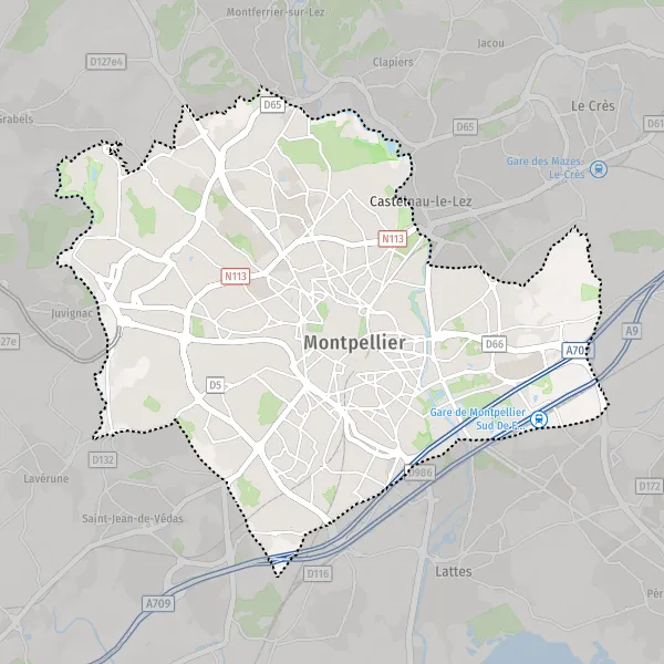 Map Montpellier Map Of Montpellier 34000 And Useful Information