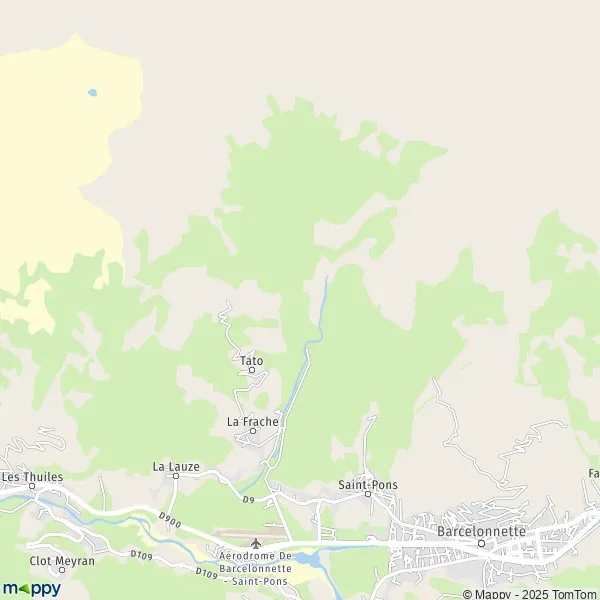 Map Saint-Pons: map of Saint-Pons (04400) and practical information