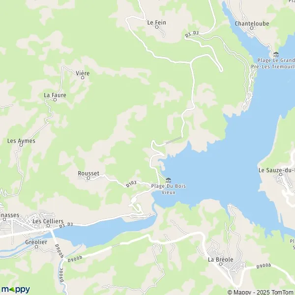 Map Rousset: map of Rousset (05190) and practical information