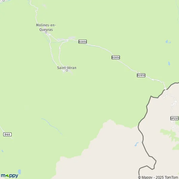 Map Saint-Véran: map of Saint-Véran (05350) and practical information