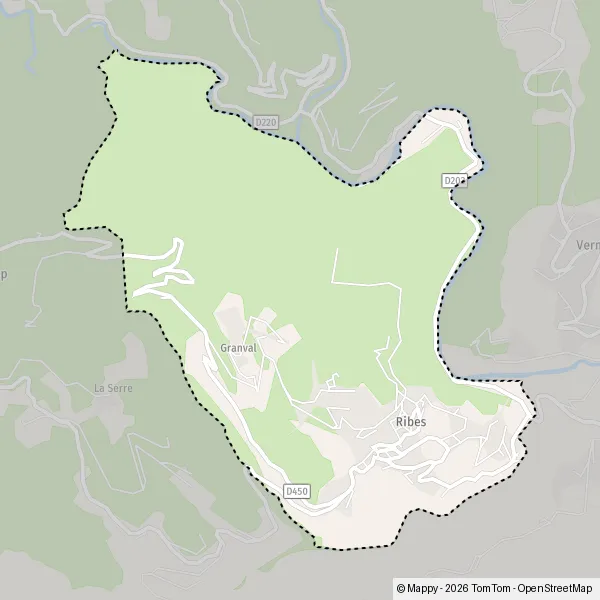 Map Ribes: map of Ribes (07260) and practical information