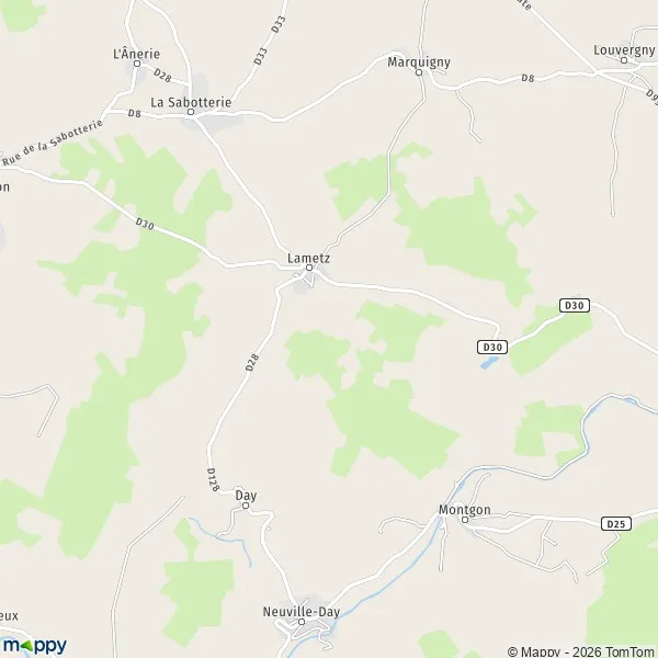 Map Lametz: map of Lametz (08130) and practical information