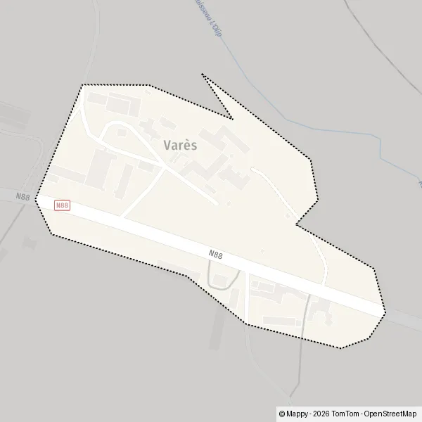 Map Varès: map of Varès, 12150 Sévérac-d'Aveyron and practical information