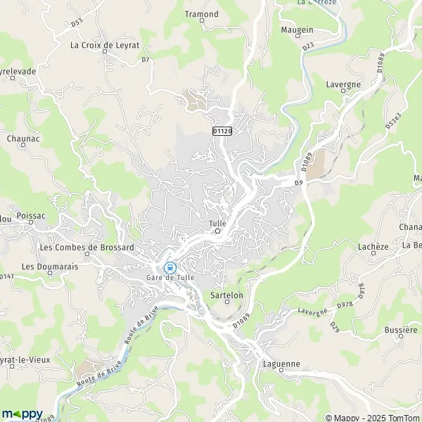 Tulle France Map French Departments Mary Anne's France