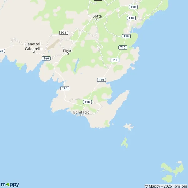 Map Bonifacio: map of Bonifacio (20169) and practical information