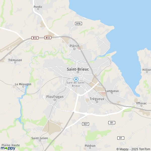 Map Saint-Brieuc: map of Saint-Brieuc (22000) and practical information Map Saint-Brieuc: map of Saint-Brieuc (22000) and practical information