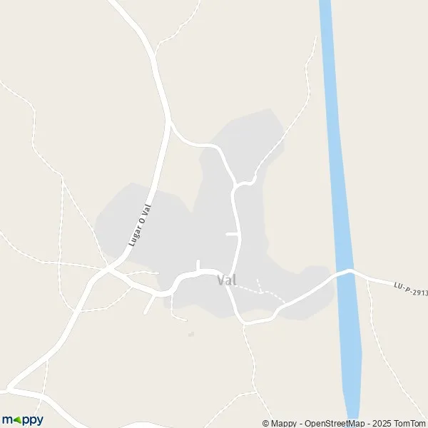 Map Val: map of Val (27185) and practical information