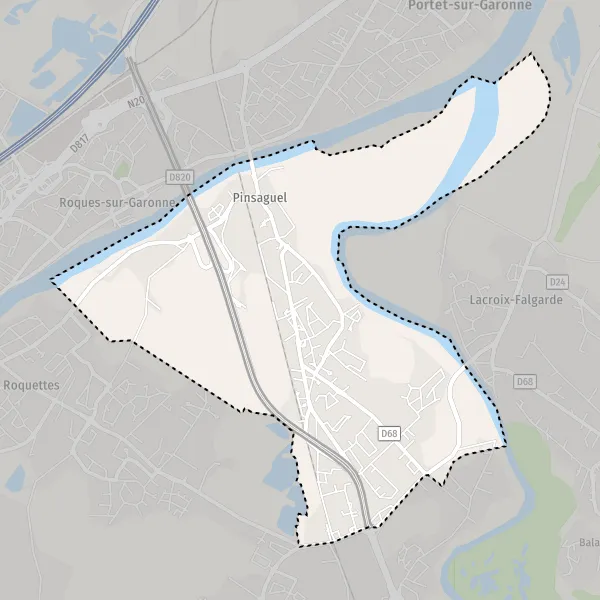 Map Pinsaguel: map of Pinsaguel (31120) and practical information