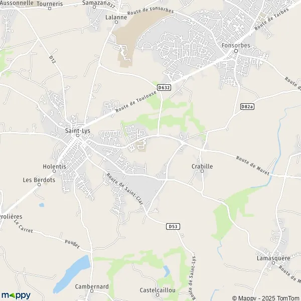 Map Saint-Lys: map of Saint-Lys (31470) and practical information