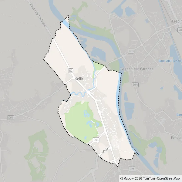 Map Seilh: map of Seilh (31840) and practical information