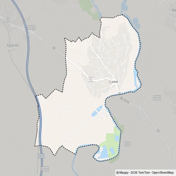 Map Canet: map of Canet (34800) and practical information