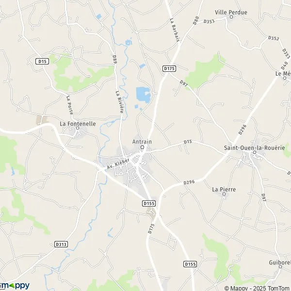 Map Antrain: map of Antrain, 35560 Val-Couesnon and practical information