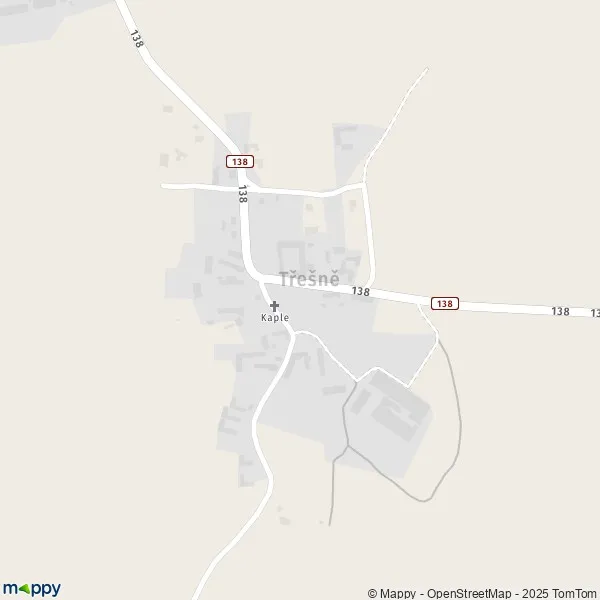 Map Třešně: map of Třešně, 397 01 Záhoří and practical information