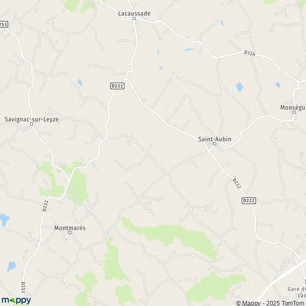 Map Saint-Aubin: map of Saint-Aubin (47150) and practical information