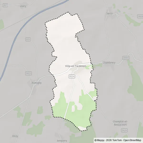 Map Ville-en-Tardenois: map of Ville-en-Tardenois (51170) and practical ...