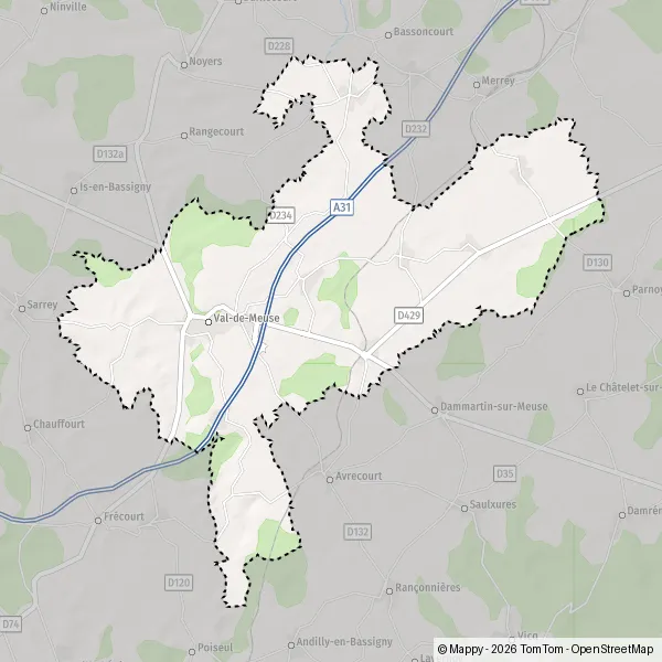 Map Val-de-Meuse: map of Val-de-Meuse (52140) and practical information
