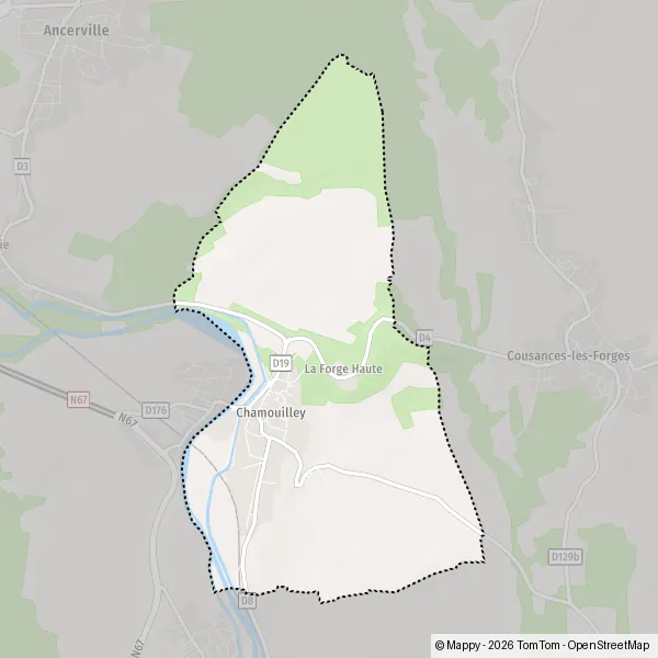 Map Chamouilley: map of Chamouilley (52410) and practical information