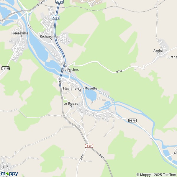 Map Flavigny-sur-Moselle: map of Flavigny-sur-Moselle (54630) and ... Map Flavigny-sur-Moselle: map of Flavigny-sur-Moselle (54630) and ...