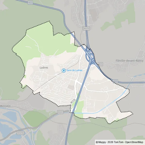 Map Ludres: map of Ludres (54710) and practical information