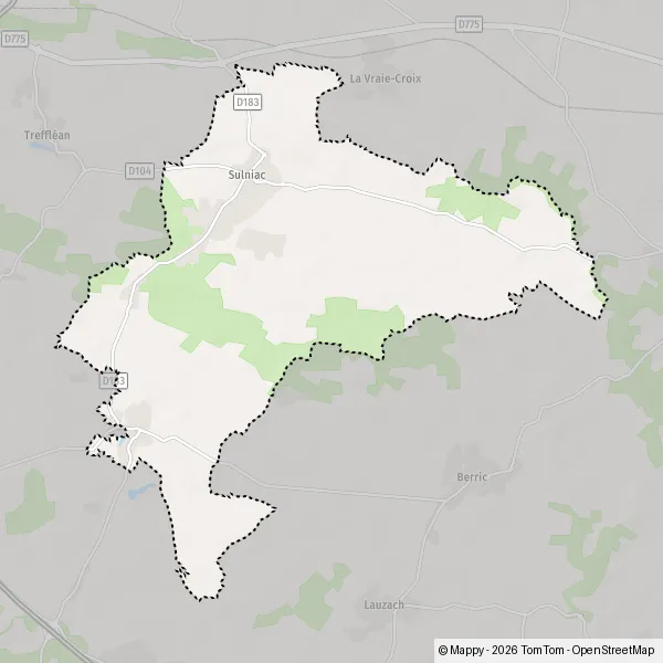 Map Sulniac: map of Sulniac (56250) and practical information