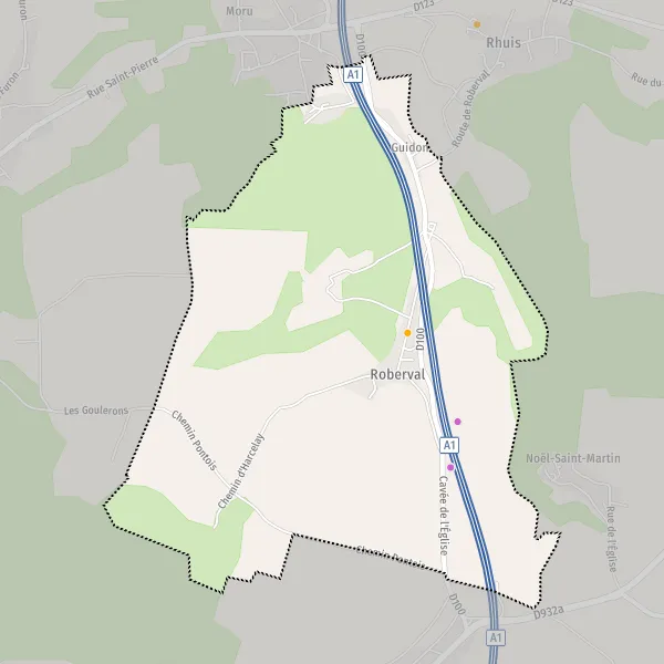 Map Fosse: map of Fosse (60410) and practical information