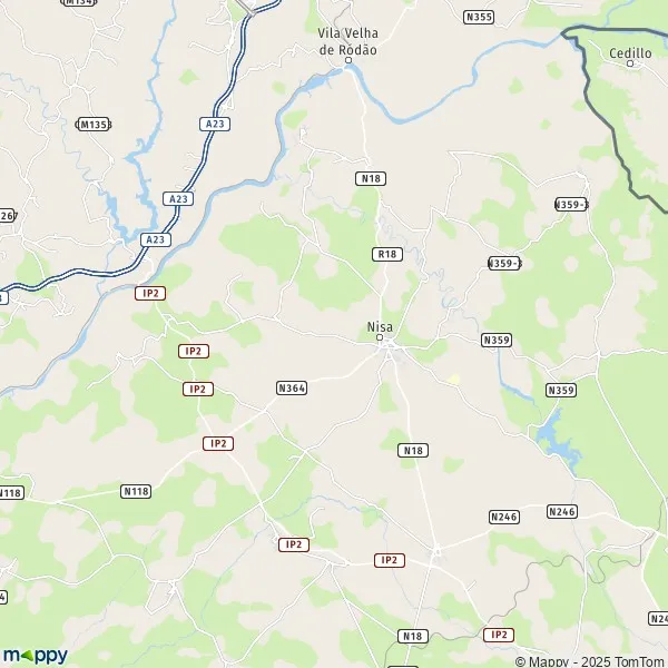 Map Nisa: map of Nisa (6050) and practical information