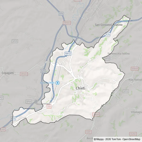 Map Chieti: map of Chieti (66100) and practical information