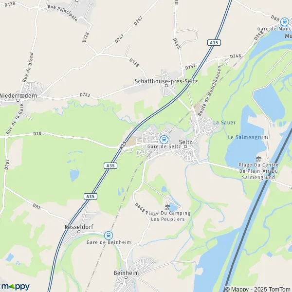 Map Seltz: map of Seltz (67470) and practical information