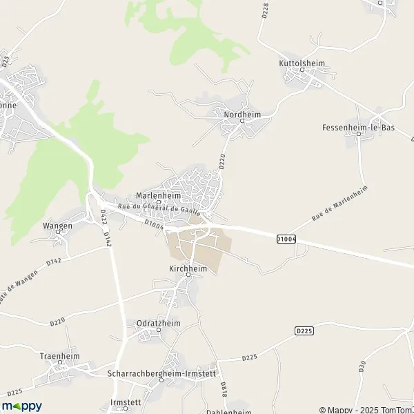 Map Marlenheim: map of Marlenheim (67520) and practical information