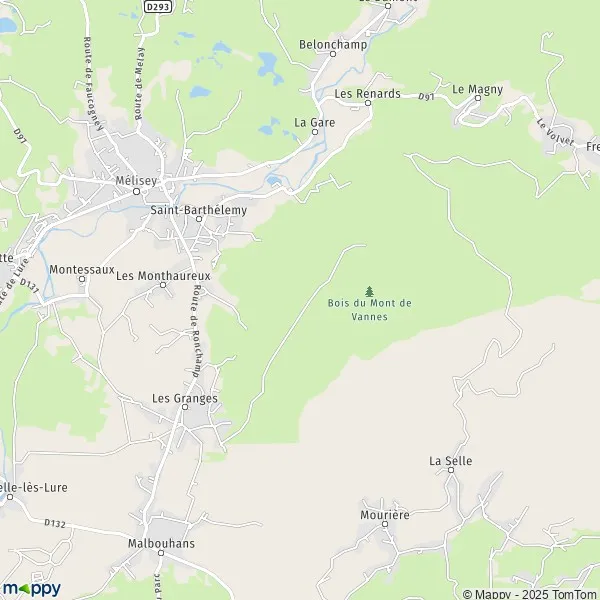 Map Saint-Barthélemy: map of Saint-Barthélemy (70270) and practical ...