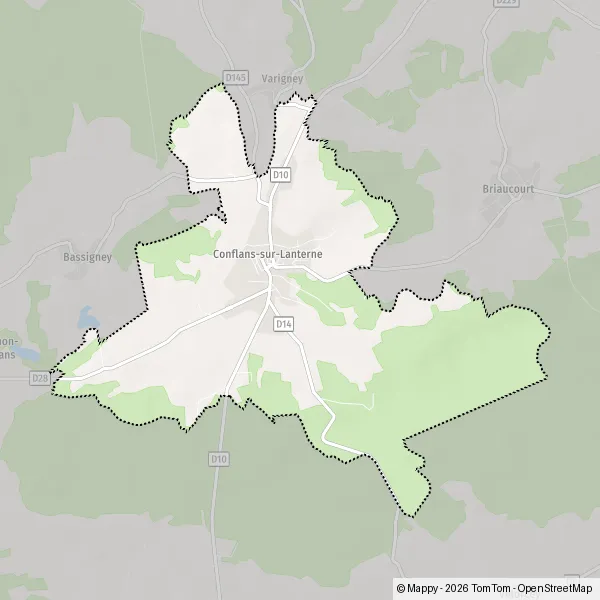 Map Conflans-sur-Lanterne: map of Conflans-sur-Lanterne (70800) and ...