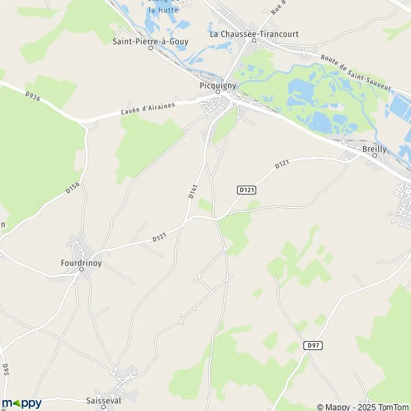 Map Picquigny: map of Picquigny (80310) and practical information