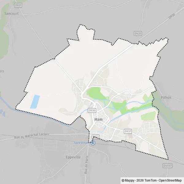 Map Ham: map of Ham (80400) and practical information