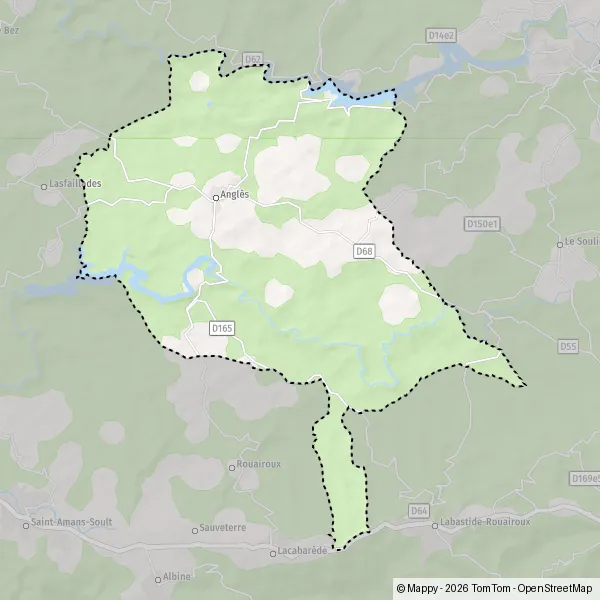 Map Anglès: map of Anglès (81260) and practical information