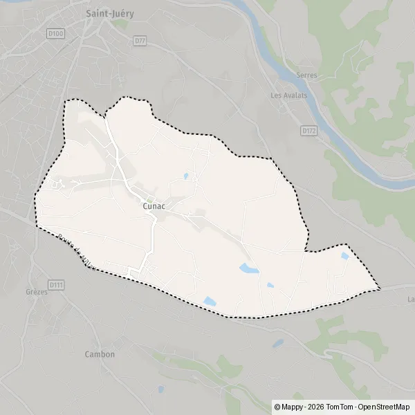 Map Cunac: map of Cunac (81990) and practical information