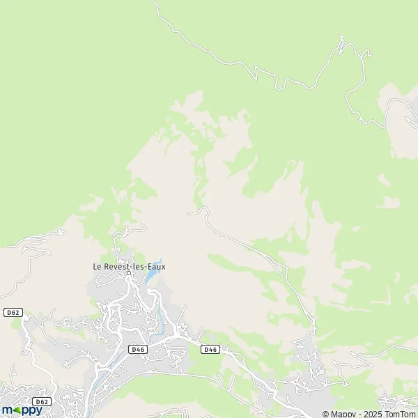 Map Le Revest-les-Eaux: map of Le Revest-les-Eaux (83200) and practical ...