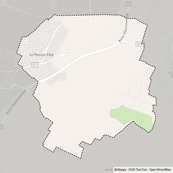 Map Le Plessis-Pâté: map of Le Plessis-Pâté (91220) and practical ...