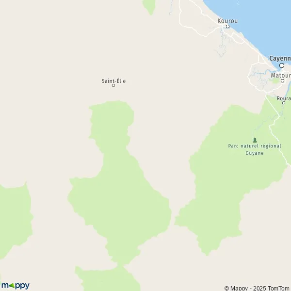 Map Saint-Élie: map of Saint-Élie (97312) and practical information