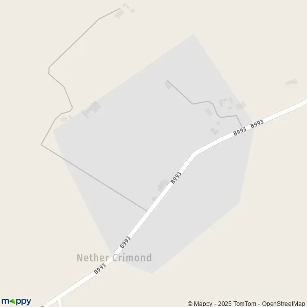 Map Nether Crimond: map of Nether Crimond, Aberdeenshire AB51 0 and ...