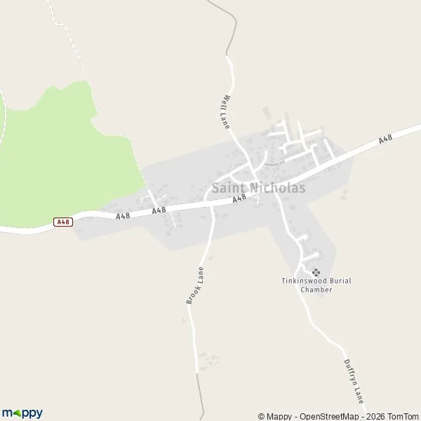 Map Beaudesert St. Nicholas Churchyard: map of Beaudesert St. Nicholas ...