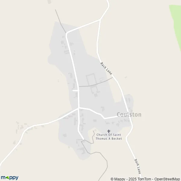 Map Coulston: map of Coulston, Wiltshire BA13 4 and practical information