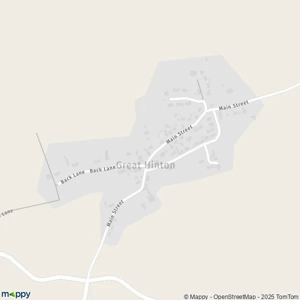 Map Great Hinton: map of Great Hinton, Wiltshire BA14 6 and practical ...