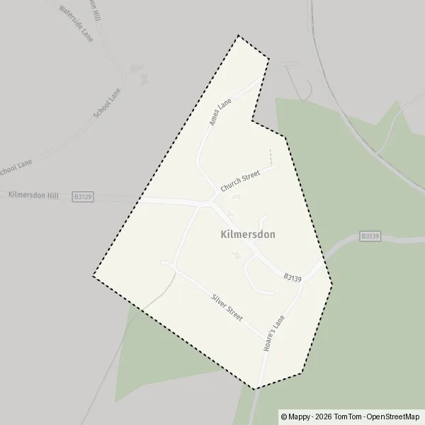 Map Kilmersdon: map of Kilmersdon, South Somerset BA3 5 and practical ...