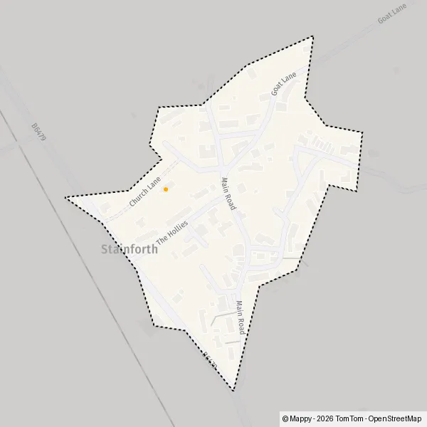 Map Stainforth: map of Stainforth, Hambleton BD24 9 and practical ...