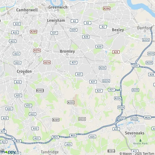 Map Bromley: map of Bromley (BR3 3FD) and practical information