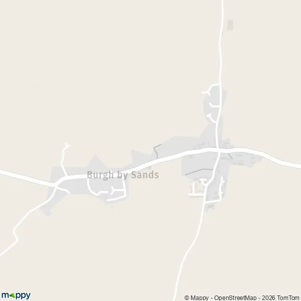 Map Burgh by Sands: map of Burgh by Sands, Allerdale CA5 6 and ...