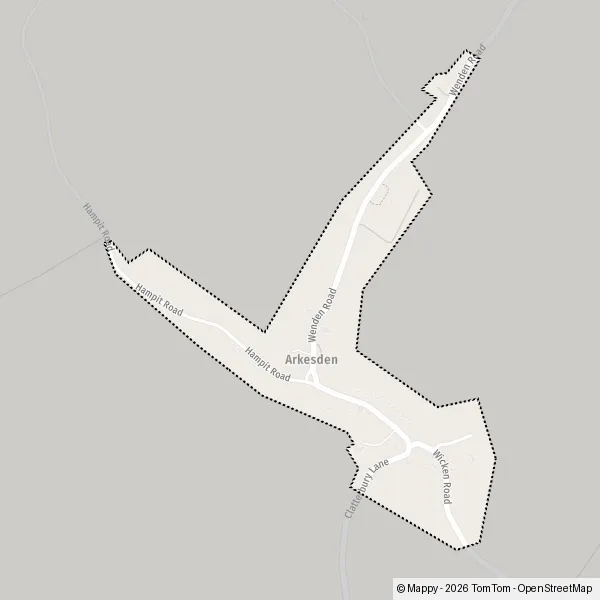 Map Arkesden: map of Arkesden, Uttlesford CB11 4 and practical information
