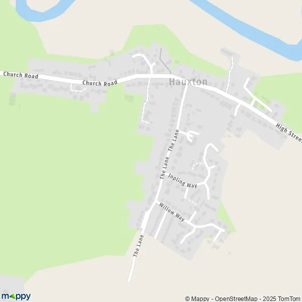 Map Hauxton: map of Hauxton, South Cambridgeshire CB22 5 and practical ...