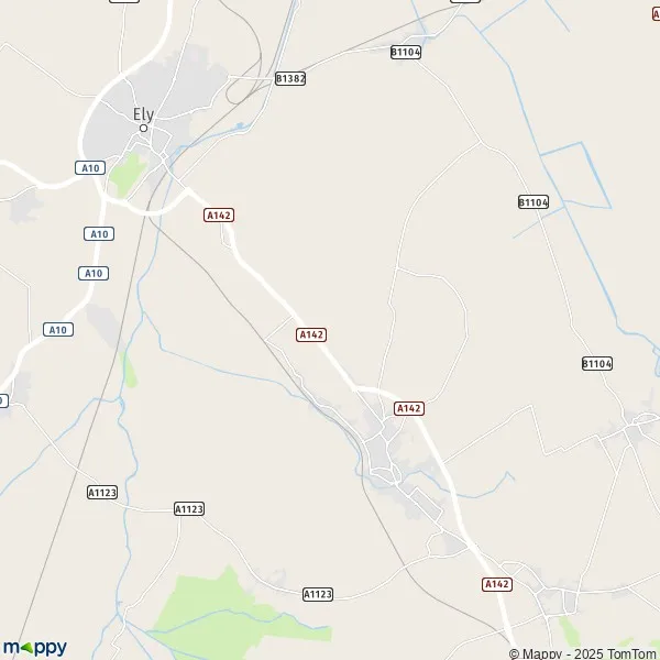 Map Soham: map of Soham, East Cambridgeshire CB7 5 and practical ...