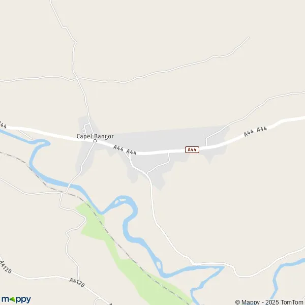 Map Pren Capel: map of Pren Capel (District), Cardiff CF23 9 and ...